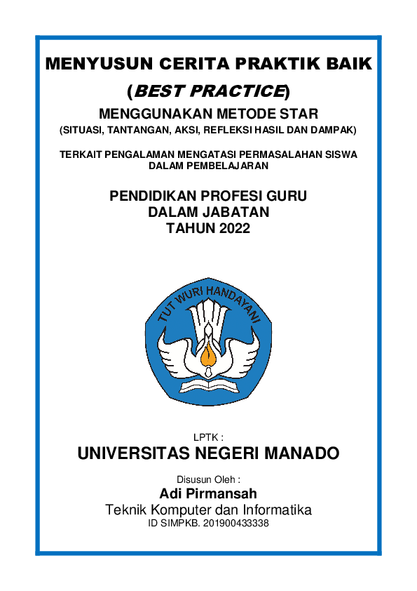 Pdf Menyusun Best Practices Ppg Daljab 2022