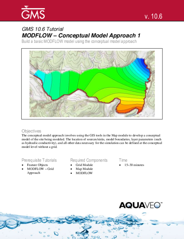 (PDF) GMS MODFLOW Conceptual 1