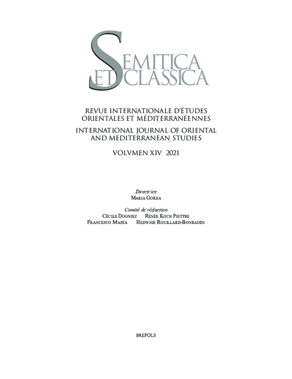 (PDF) Paolo Xella SemClass