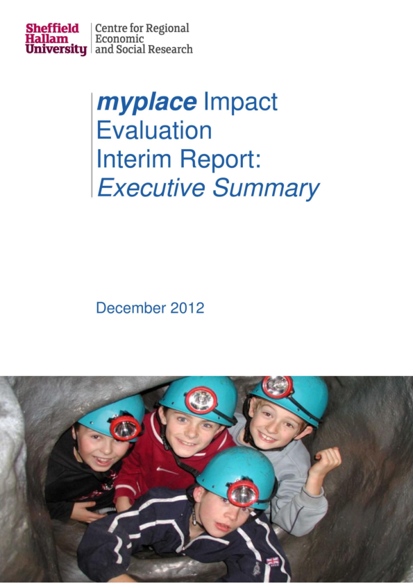 (PDF) Myplace Impact Evaluation Interim Report: Executive Summary