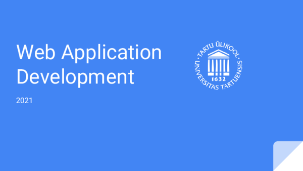 Pdf Web Application Development