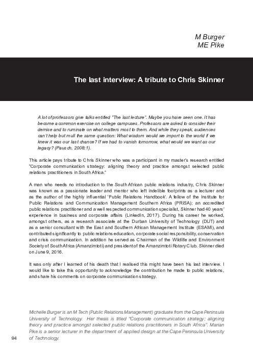 (PDF) Last Interview