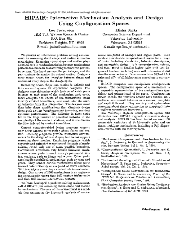(PDF) IPAI: Interactive Mecha esig Using Configuration &aces