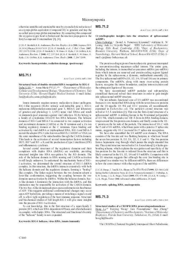 (PDF) How different oxidation states of crystalline myoglobin are ...