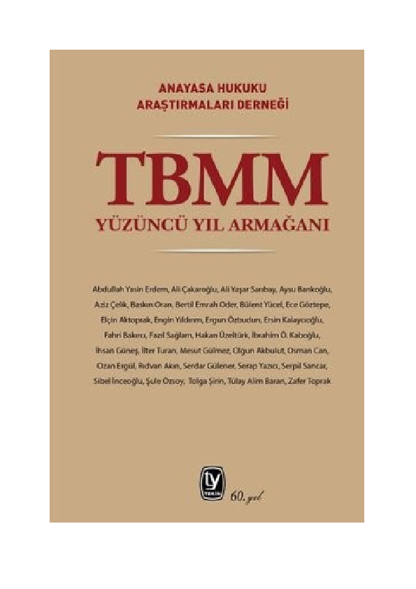 (DOC) TBMM 100 Yıl Armagan