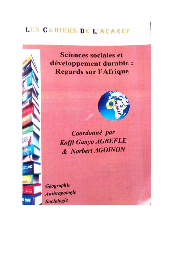 (PDF) Sciences sociales et développement durable : Regards sur l'Afrique