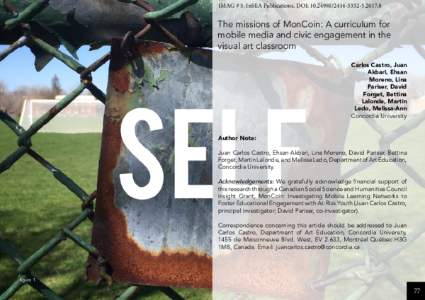 (PDF) The missions of MonCoin: A curriculum for mobile media and civic ...