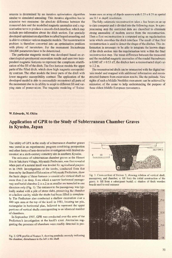 (PDF) Application of GPR to the Study of Subterranean Chamber Graves in ...