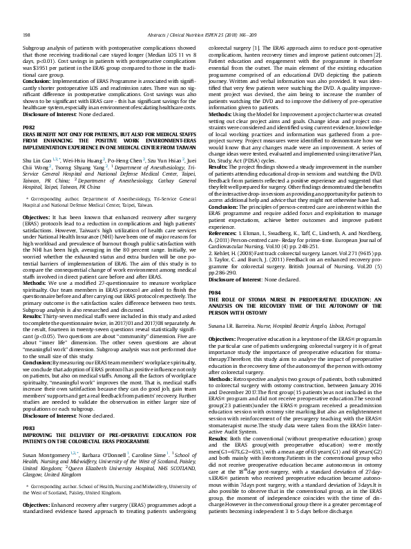 (PDF) The role of stoma nurse in preoperative education: An analysis on ...