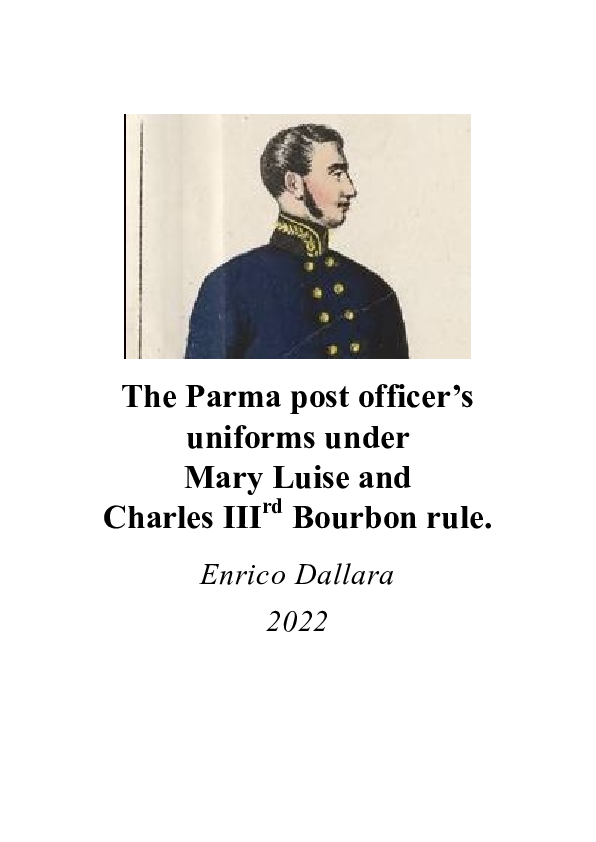 (PDF) The Parma post officer's uniforms under Mary Luise and Charles ...