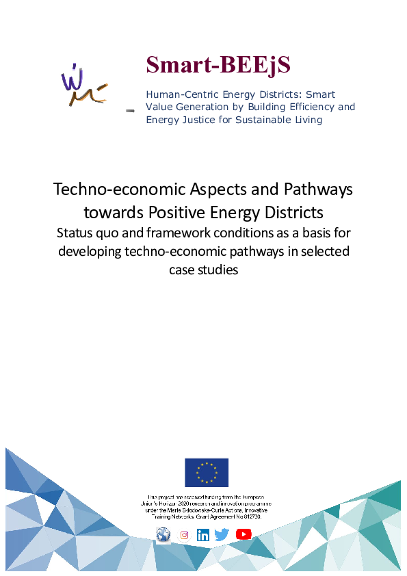 (PDF) Techno-economic aspects and pathways towards positive energy ...