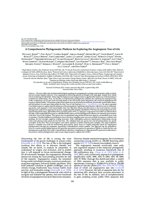(PDF) A Comprehensive Phylogenomic Platform for Exploring the ...