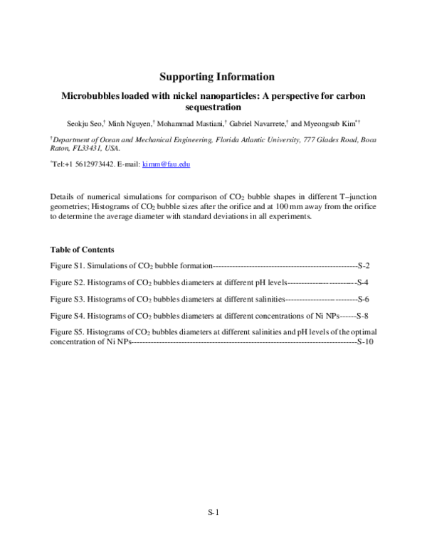 (PDF) Microbubbles loaded with nickel nanoparticles: A perspective for ...