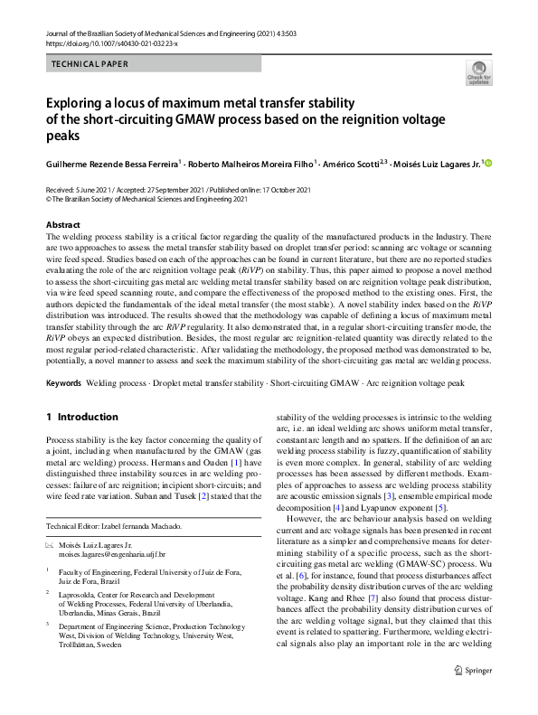 (PDF) Exploring a locus of maximum metal transfer stability of the ... (PDF) Exploring a locus of maximum metal transfer stability of the ...