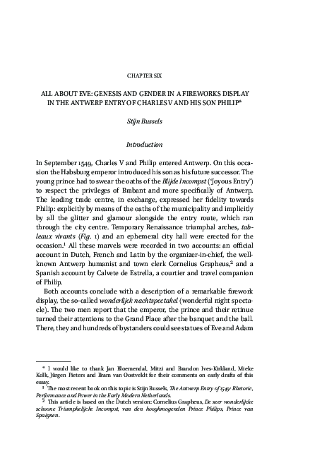 (PDF) All About Eve: Genesis and Gender in a Fireworks Display in the ...