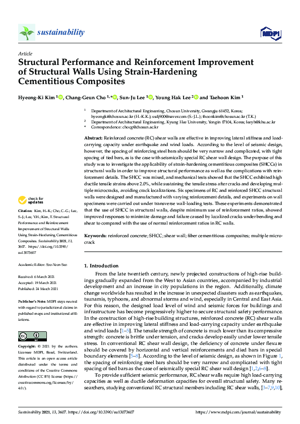 (PDF) Structural Performance and Reinforcement Improvement of ...