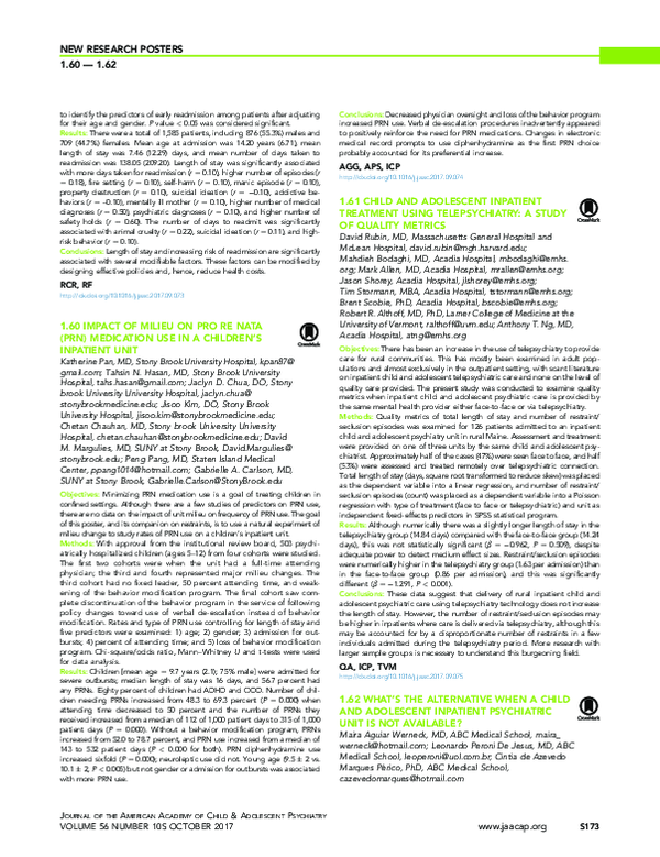 (PDF) 1.60 Impact of Milieu on Pro re nata (PRN) Medication Use in a ...