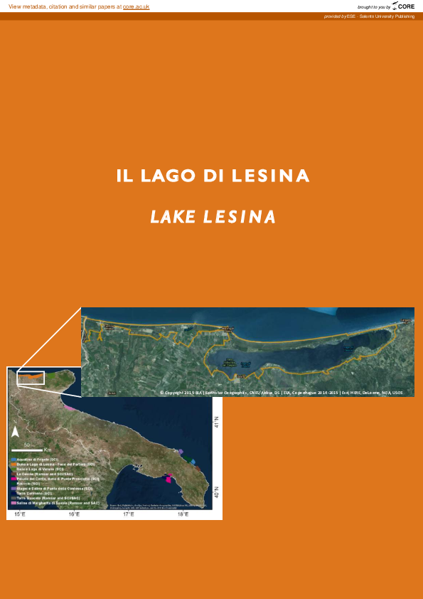 (PDF) Lago di Lesina = Lake Lesina