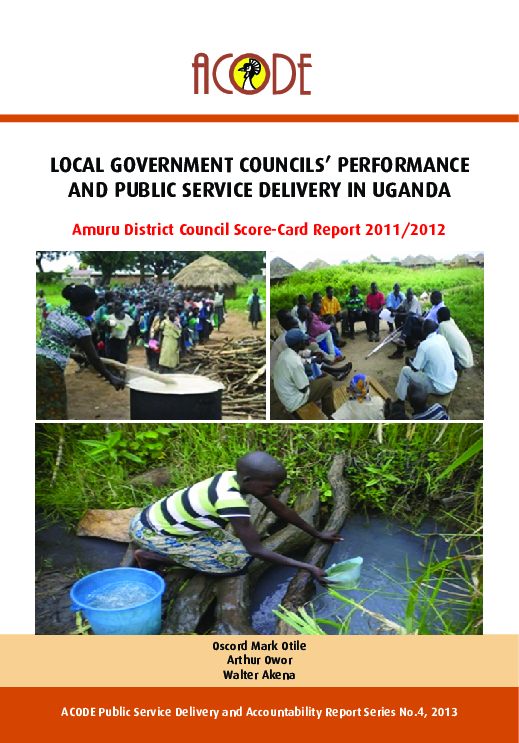 (PDF) LOCAL GOVERNMENT COUNCILS' PERFORMANCE AND PUBLIC SERVICE ...