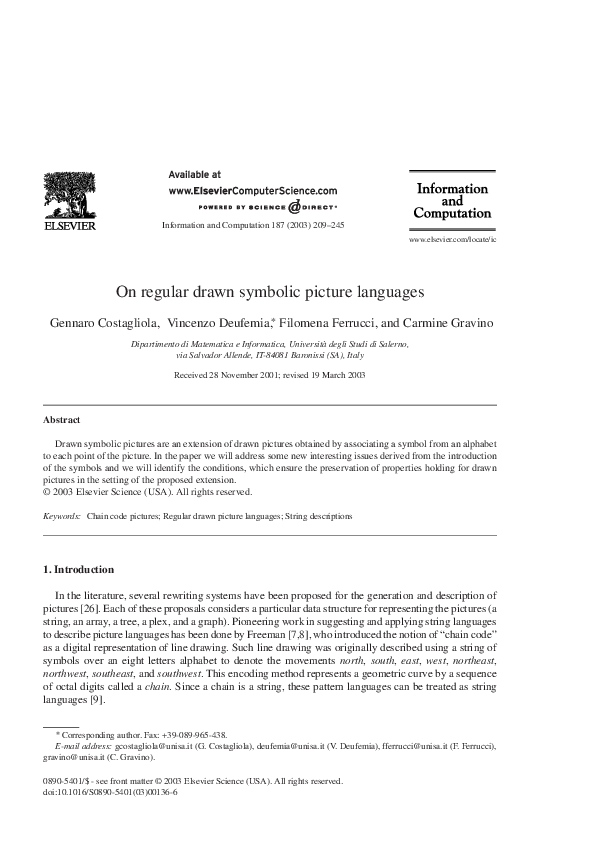 (PDF) Symbolic Extensions of Drawn Picture Languages