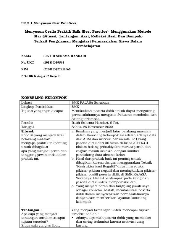 (PDF) Best Practice PPL