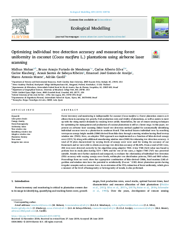 (PDF) Optimizing individual tree detection accuracy and measuring ...