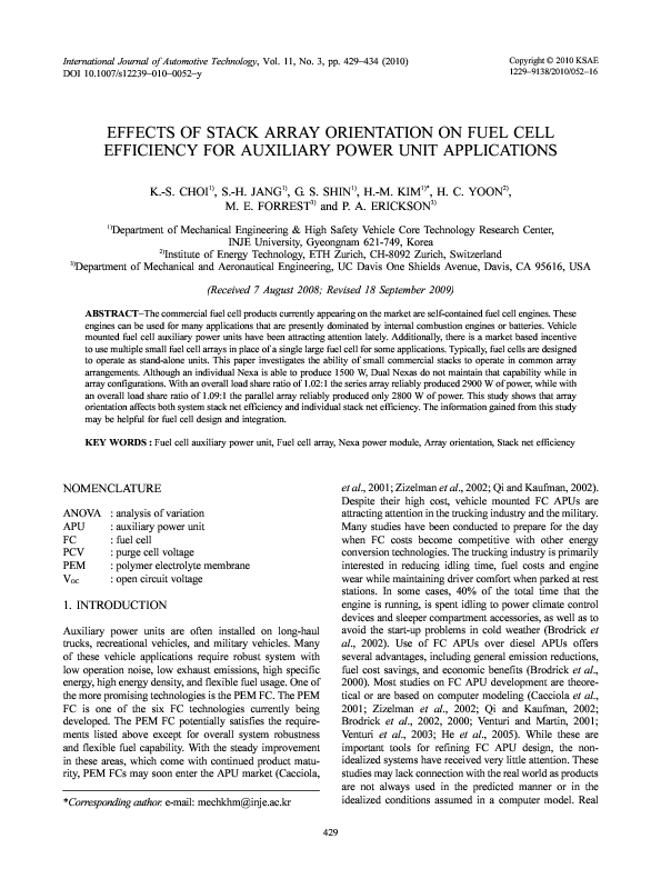 (PDF) Effects of stack array orientation on fuel cell efficiency for ...