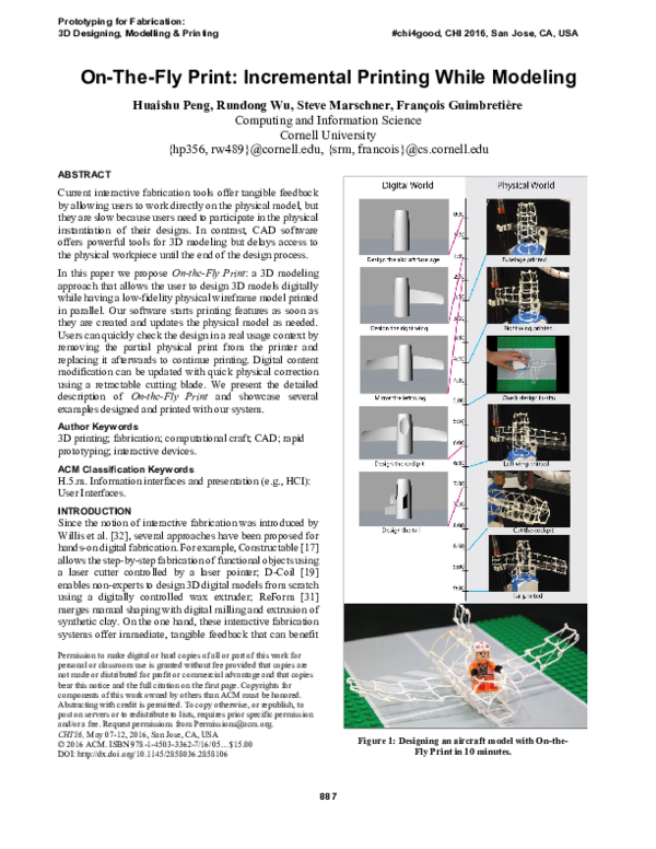 (PDF) On-The-Fly Print