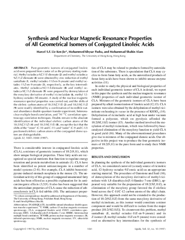 (PDF) Synthesis and nuclear magnetic resonance properties of all ...