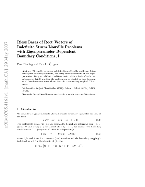 Pdf Integral Equations And Operator Theory