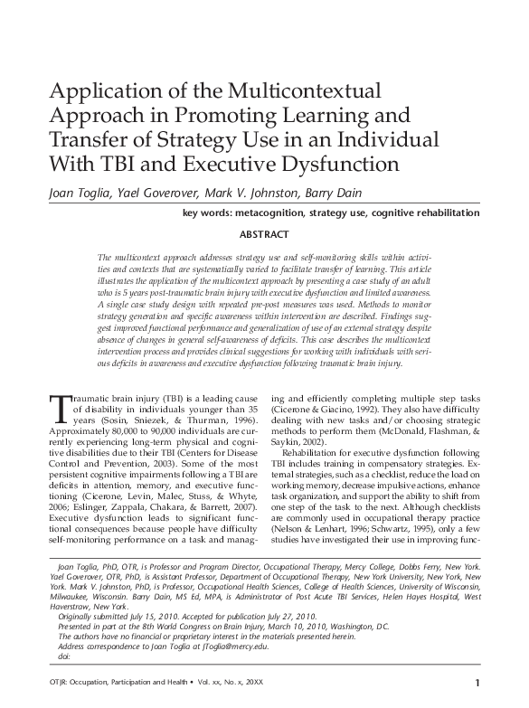 (PDF) Application of the Multicontextual Approach in Promoting Learning ...