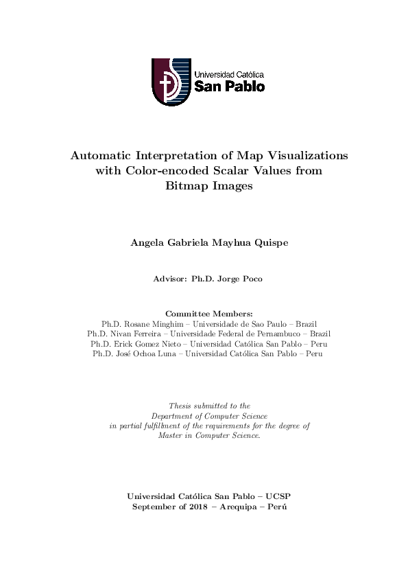 Pdf Automatic Interpretation Of Map Visualizations With Color Encoded 8649