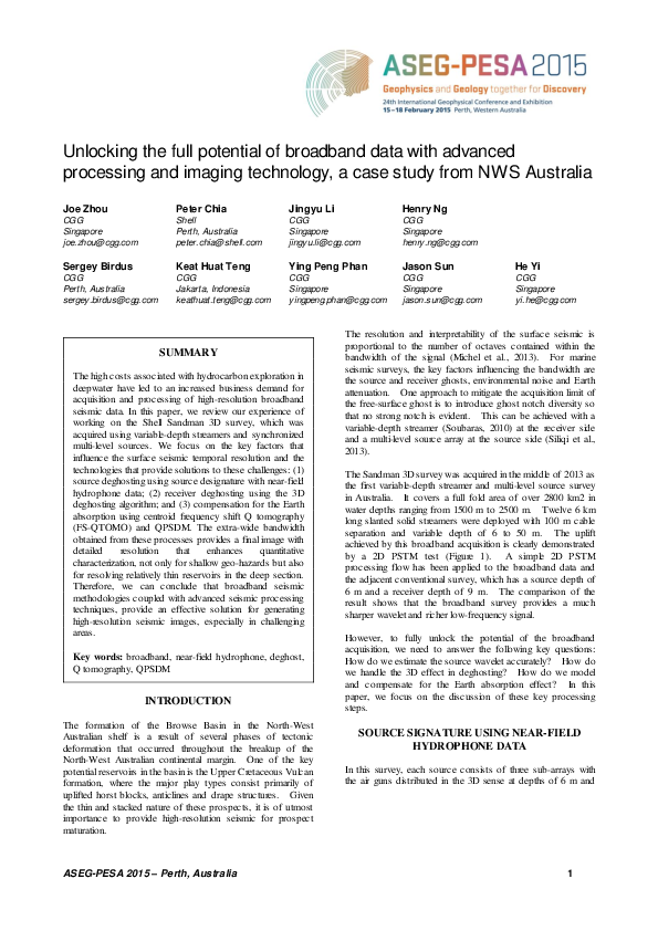 (PDF) Unlocking the full potential of broadband data with advanced ...