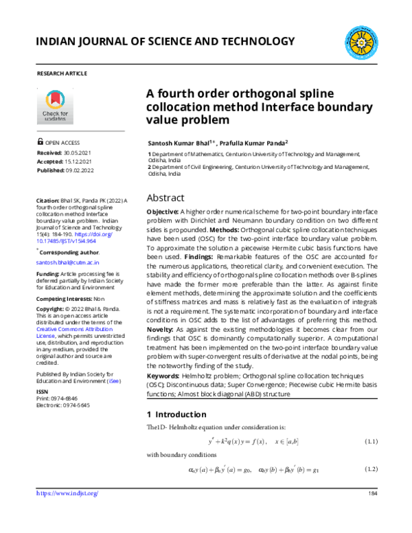 (PDF) A fourth-order orthogonal spline collocation method to fourth ...