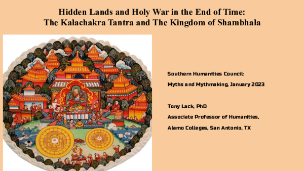 (PDF) Hidden Lands and Holy War in the End of Time: The Kalachakra Tantra and The Kingdom of ...