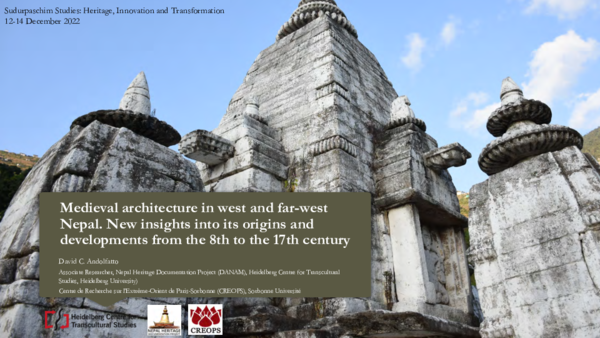 (PDF) Medieval architecture in west and far-west Nepal. New insights ...