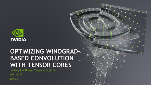 (PDF) Optimizing Winograd-Based Convolution with Tensor Cores
