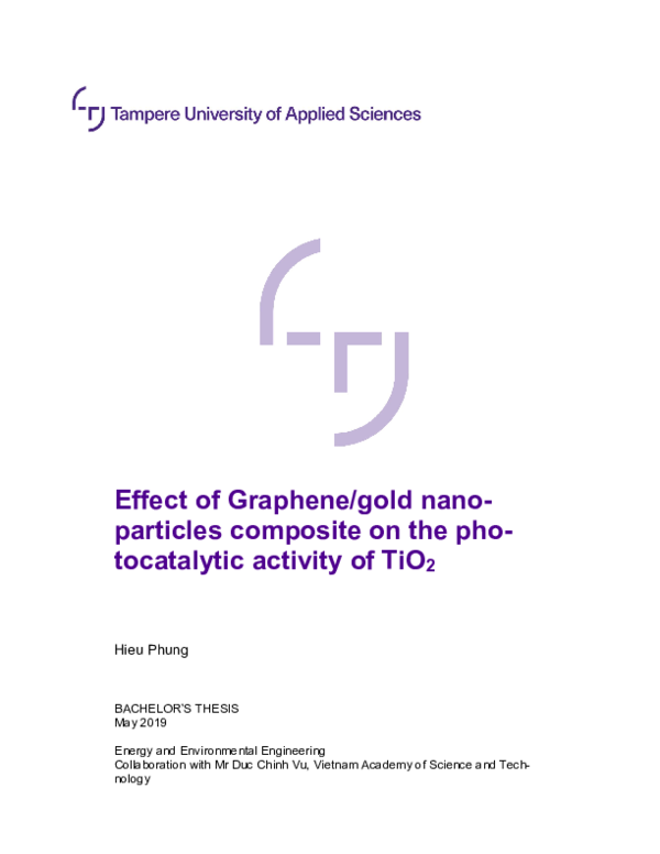 (PDF) Effect of Graphene/gold Nanoparticles Composite on the ...