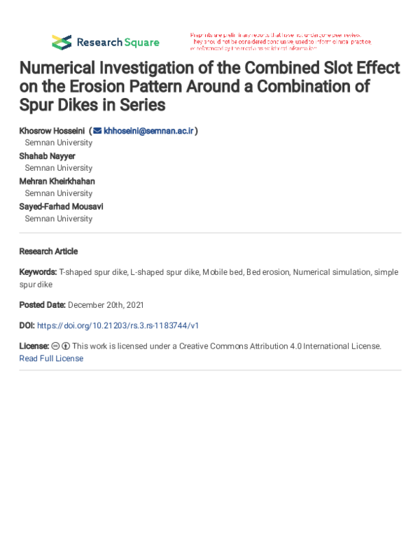 (PDF) Numerical Investigation of the Combined Slot Effect on the ...