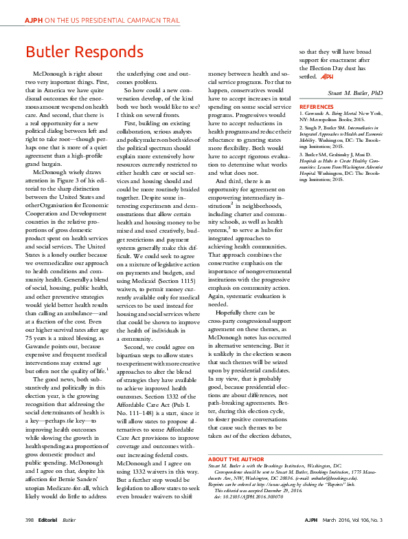 (PDF) Butler Responds