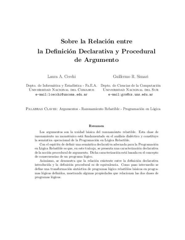 (PDF) Sobre la relaci | Laura Cecchi - Academia.edu