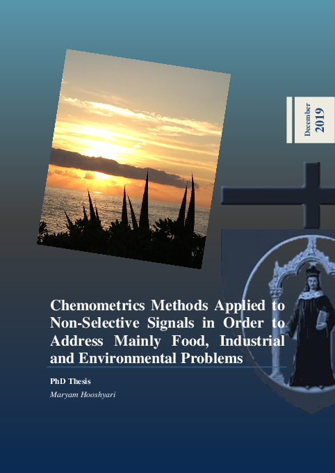 (PDF) Chemometrics Methods Applied to Non-Selective Signals in Order to ...