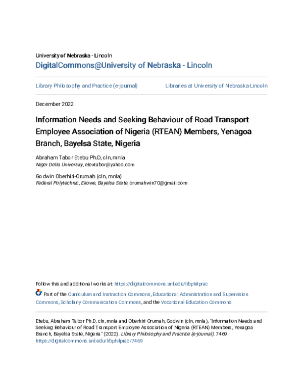 (PDF) Etebu & Orumah RTEAN