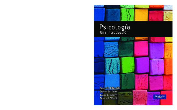 (PDF) . Psicología una Introducción (Scott O. Lilienfeld ft Steven Jay ...