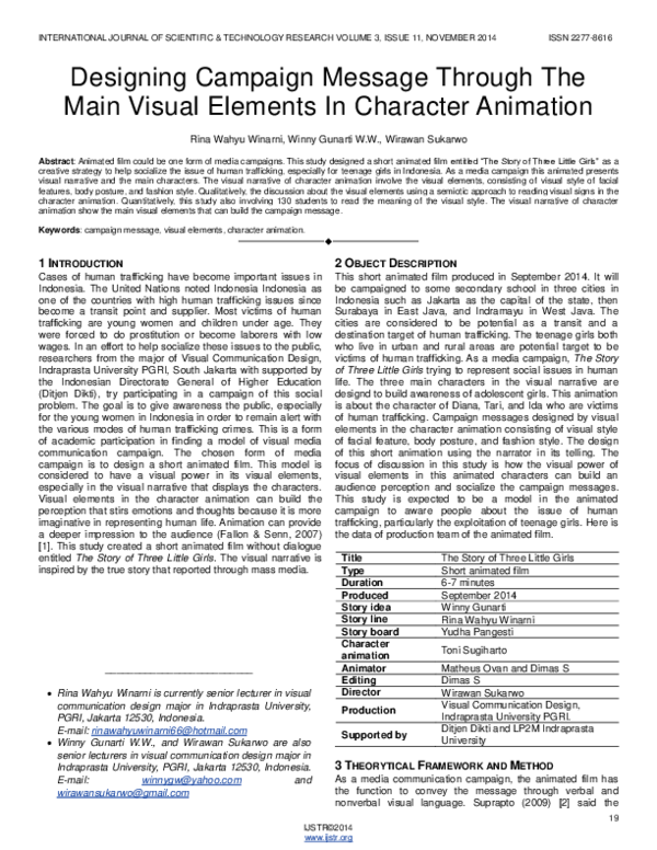 (PDF) Designing Campaign Message Through The Main Visual Elements In ...