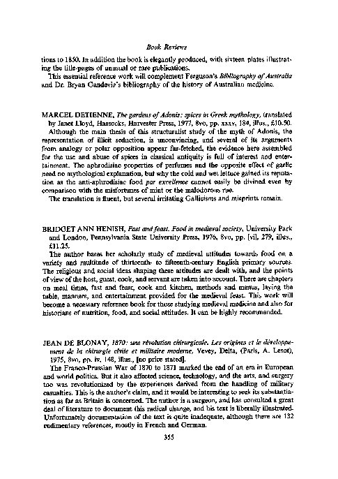 (PDF) The Gardens of Adonis. Spices in Greek Mythology