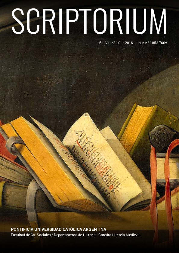 (PDF) Scriptorium, Nº 10, 2016 (número completo) | Lidia Raquel MIRANDA - Academia.edu