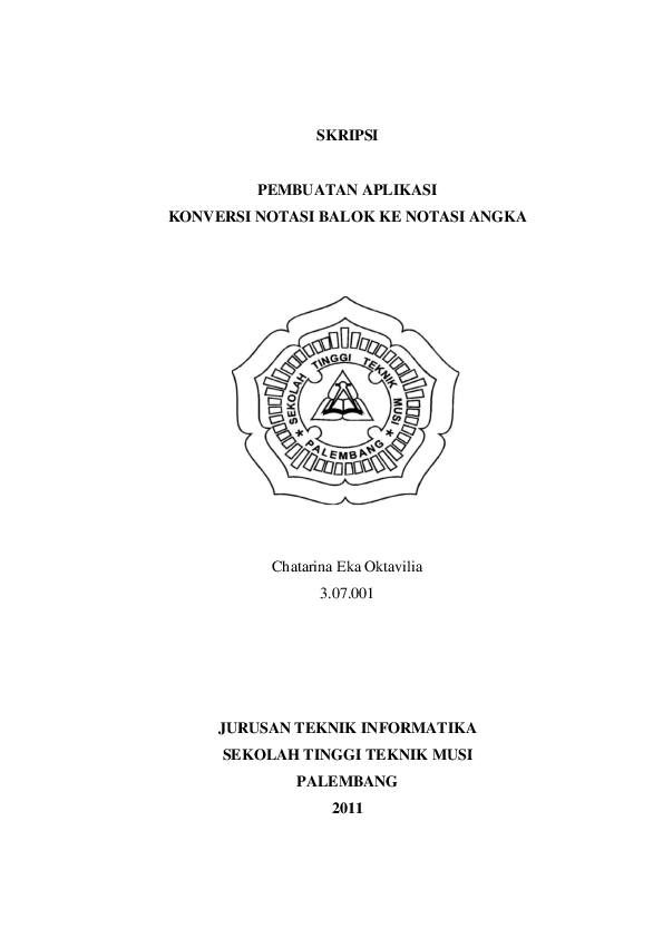 (PDF) Pembuatan Aplikasi Konversi Notasi Balok Ke Notasi Angka ...
