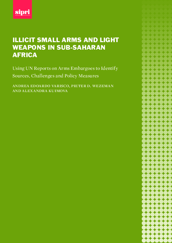 (PDF) Illicit Small Arms and Light Weapons in Sub-Saharan Africa: Using UN Reports on Arms ...