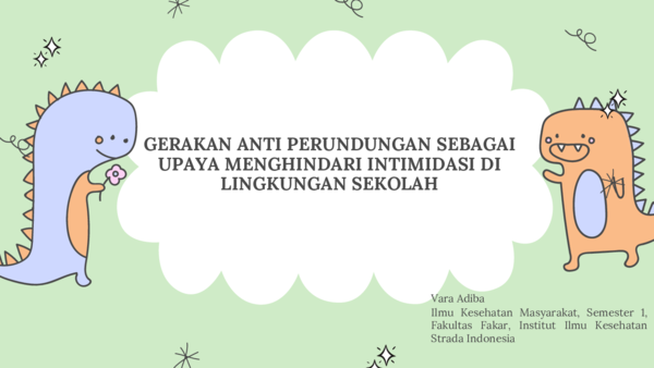 (PDF) PPT GERAKAN ANTI PERUNDUNGAN SEBAGAI UPAYA MENGHINDARI INTIMIDASI ...